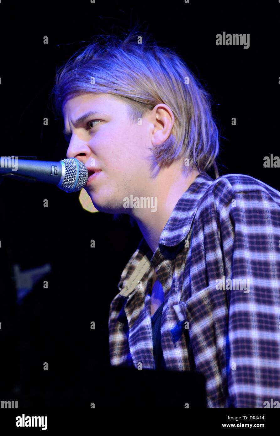 New York, NY, USA. 27th Jan, 2014. Tom Odell in attendance for Billy ...