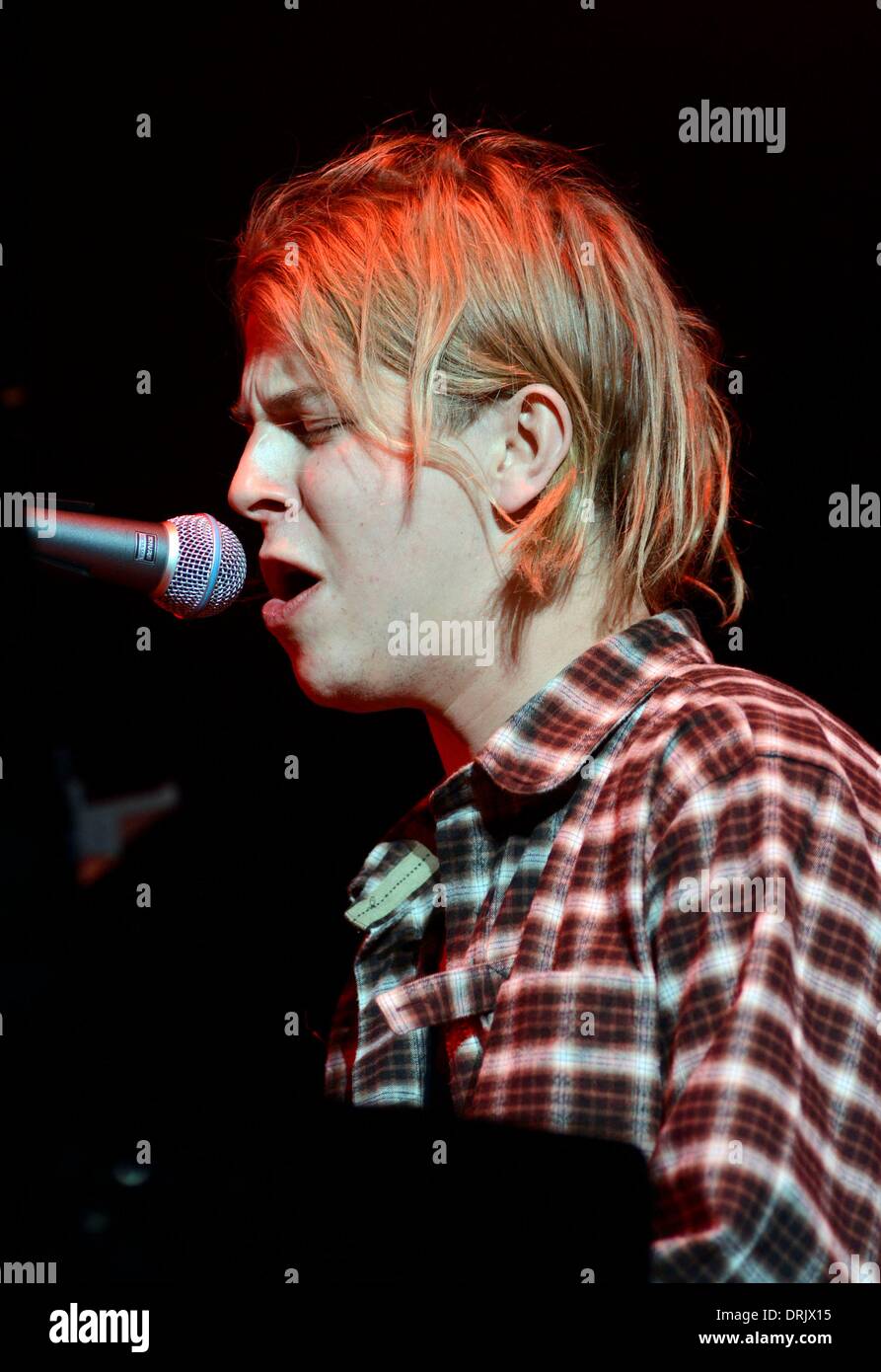 New York, NY, USA. 27th Jan, 2014. Tom Odell in attendance for Billy ...