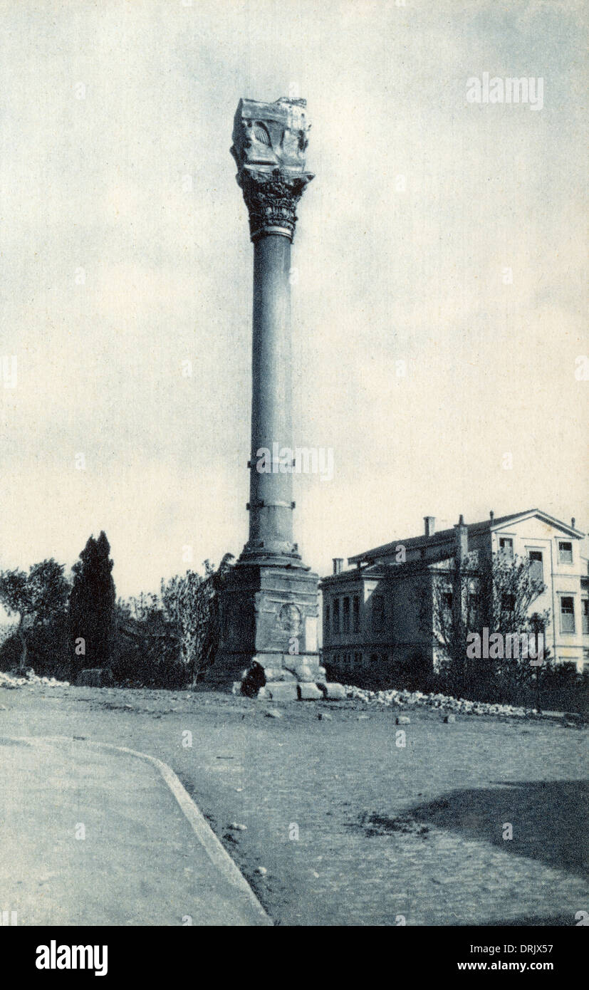 Column of Marcian - Istanbul, Turkey Stock Photo - Alamy