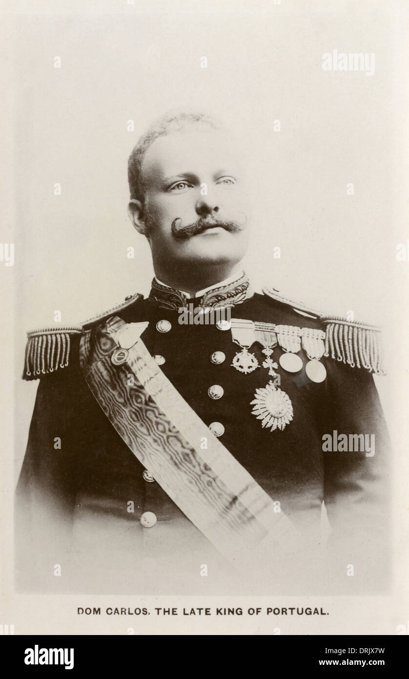 King of Portugal - Carlos I Stock Photo - Alamy