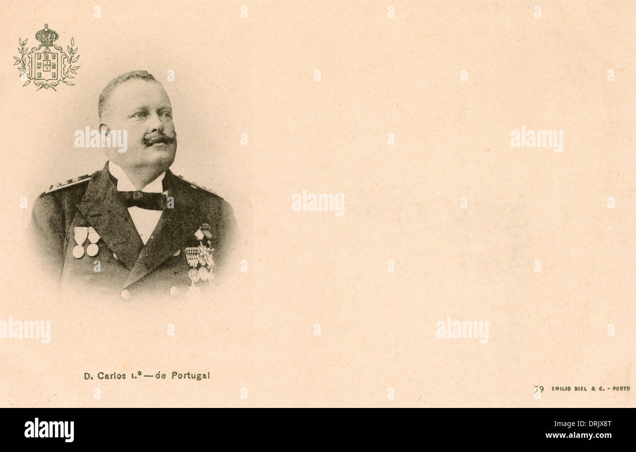 King Carlos I of Portugal Stock Photo - Alamy