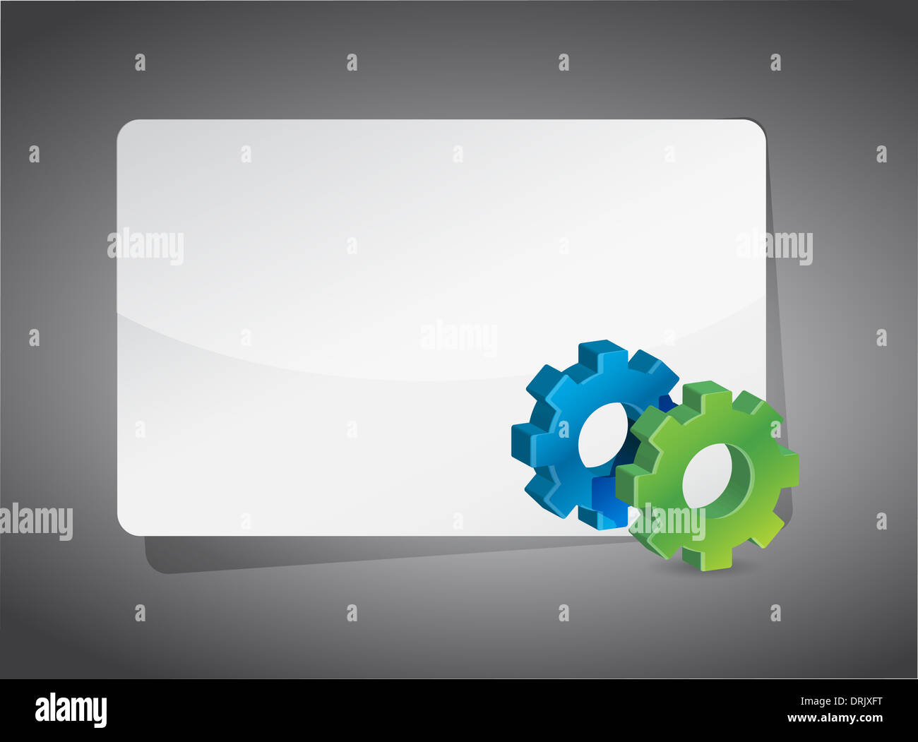 industrial gear presentation board illustration design graphic Stock ...