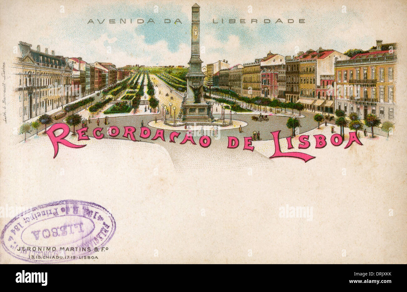 Avenida da liberdade boulevard hi-res stock photography and images - Alamy