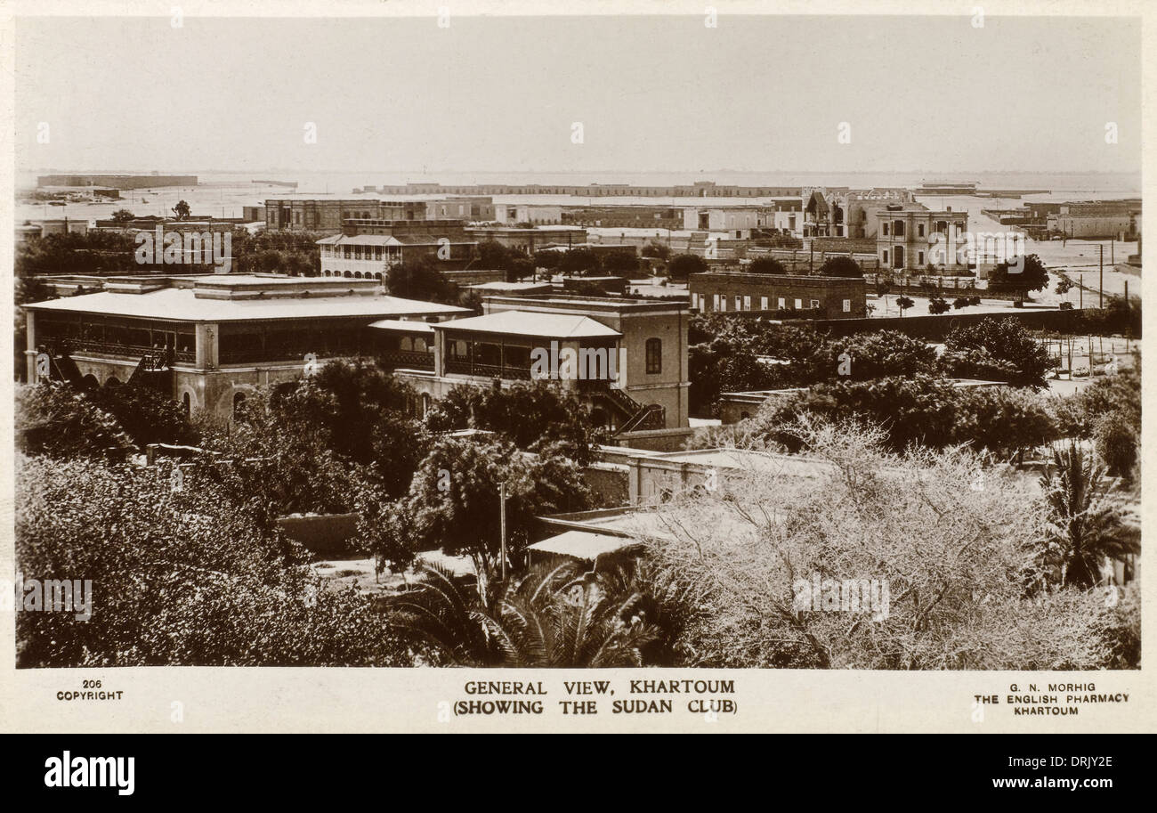 Khartoum, Sudan - showing the Sudan Club Stock Photo - Alamy