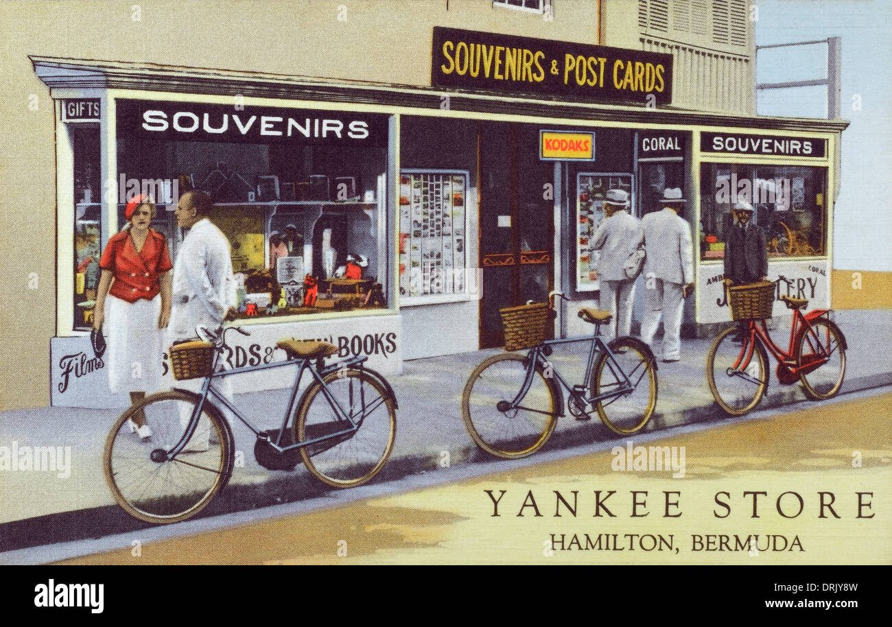 The Yankee Store, Hamilton, Bermuda Stock Photo - Alamy