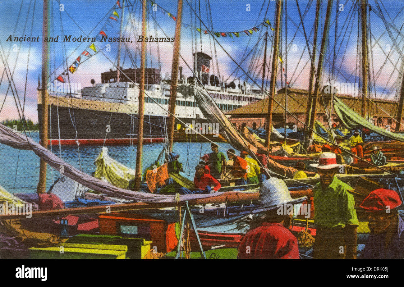 Bahamas sloop hi-res stock photography and images - Alamy