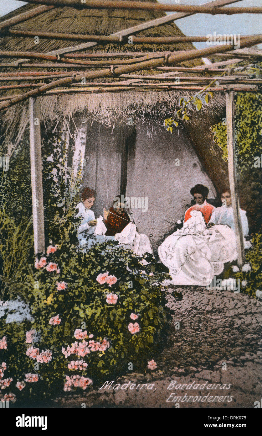 Madeira embroidery hi-res stock photography and images - Alamy