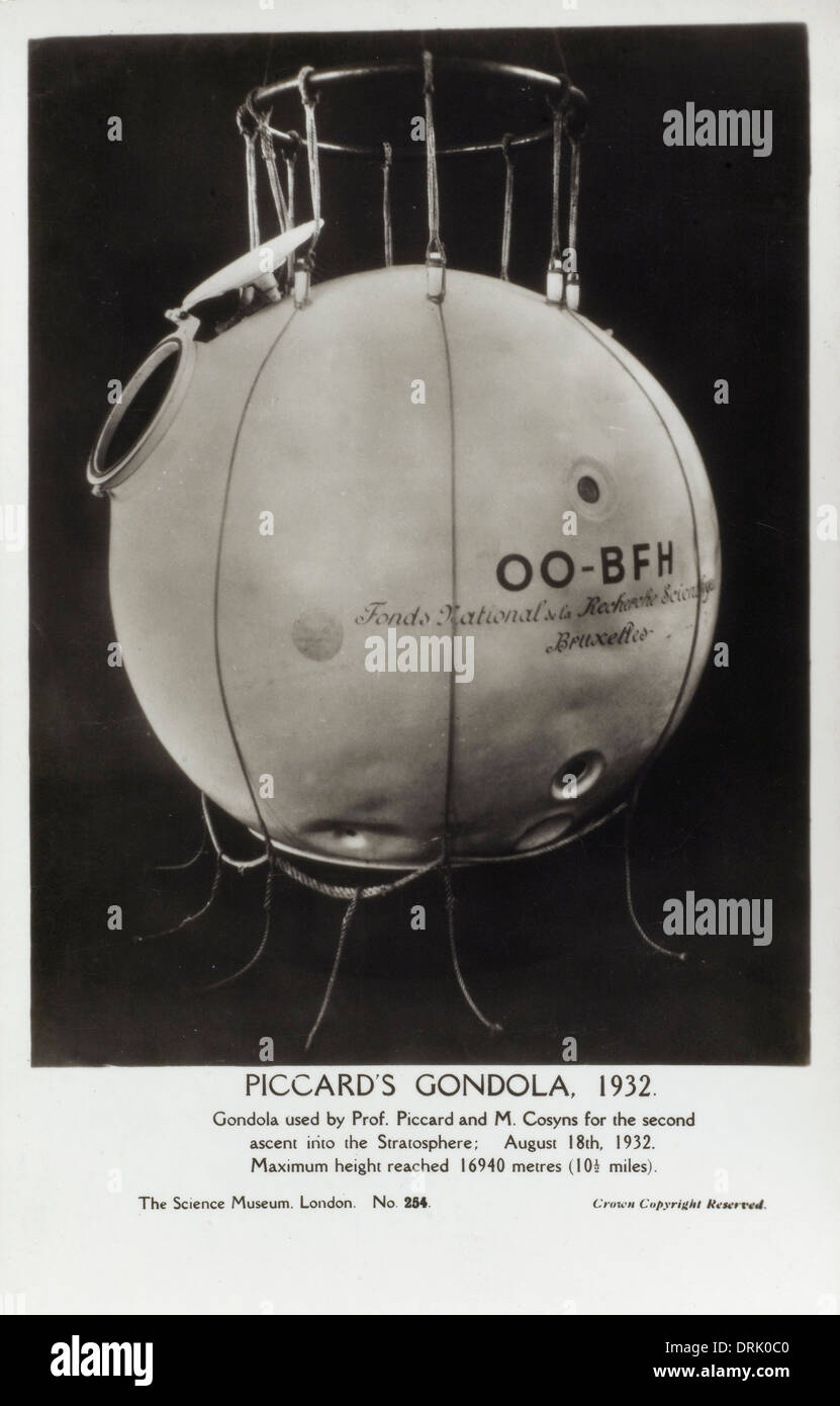 Auguste piccard hi-res stock photography and images - Alamy