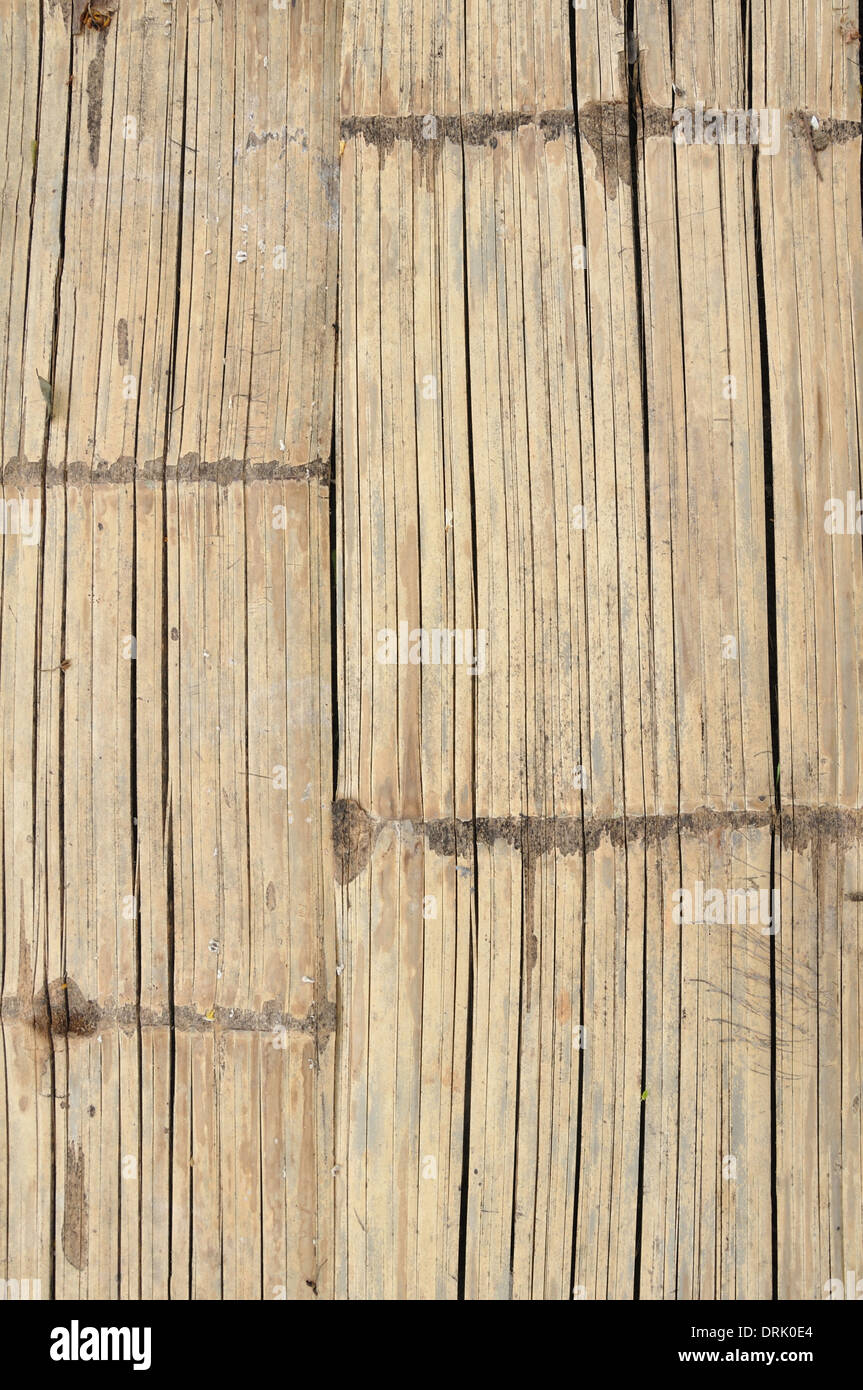 The bamboo panel made from pieces of bamboo Stock Photo - Alamy