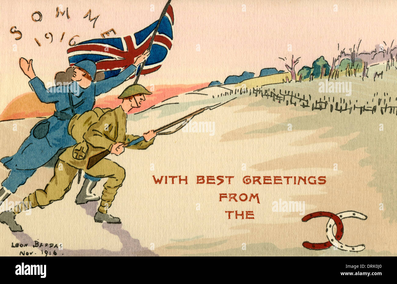 World war one bayonet charge hi-res stock photography and images - Alamy