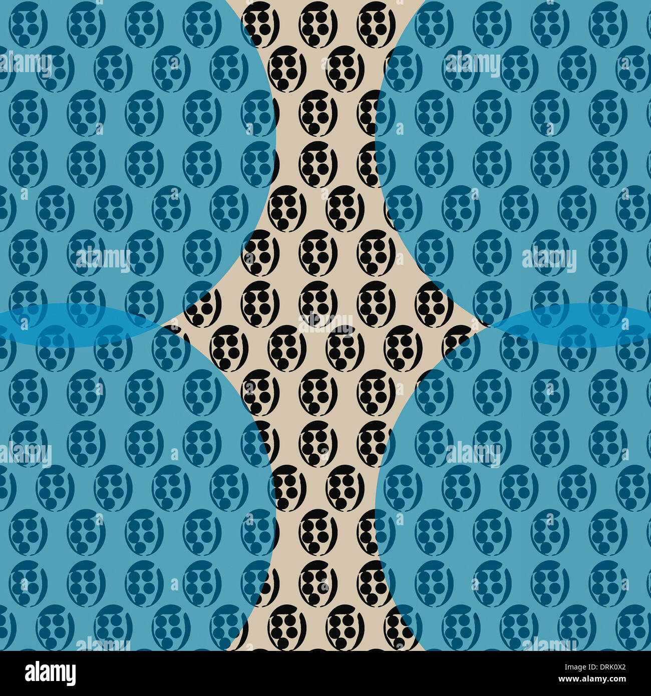 White tile wall blue stripe hi-res stock photography and images - Alamy