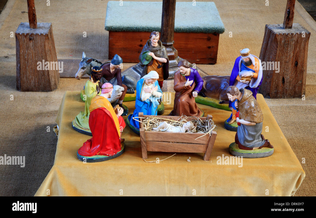 View of nativity scene hi-res stock photography and images - Alamy