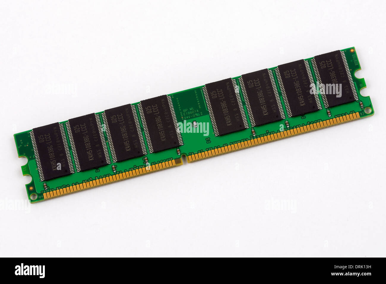 Memory module on white background Stock Photo - Alamy
