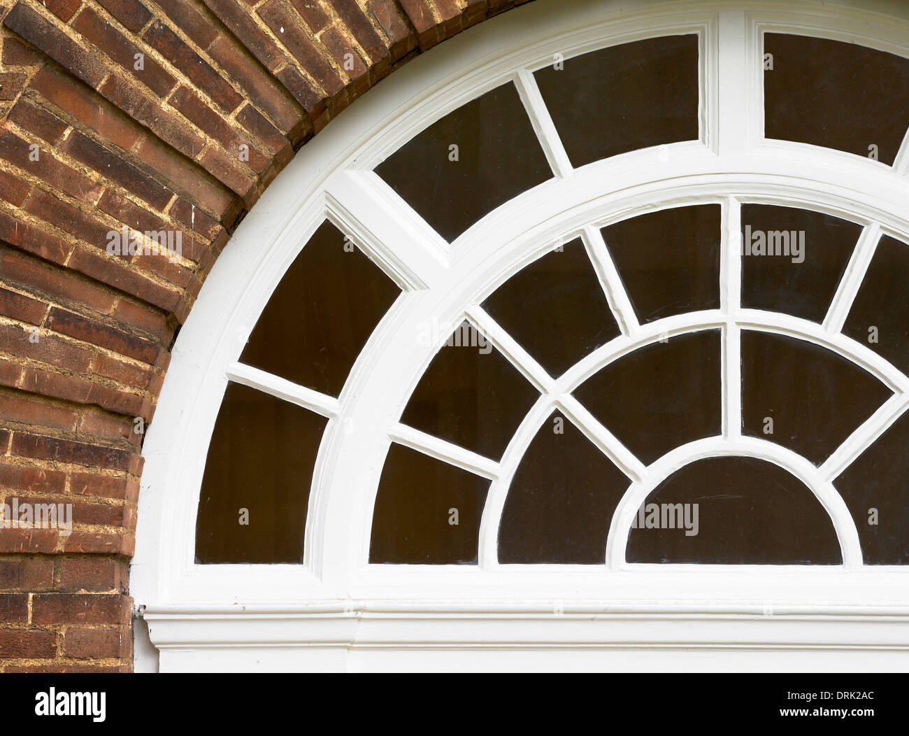 Decorative window above door Stock Photo - Alamy