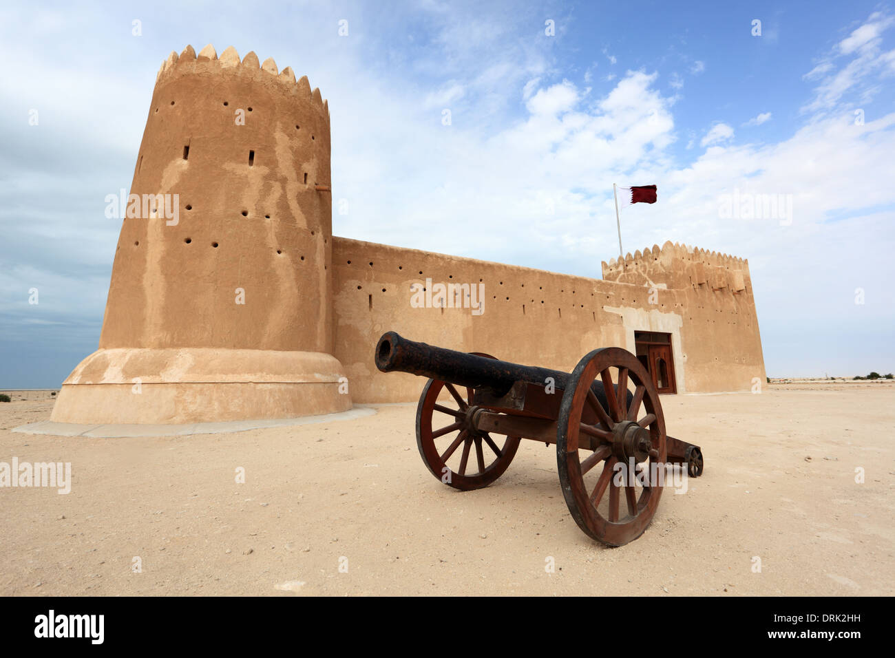 Zubarah fort in Qatar, Middle East Stock Photo - Alamy