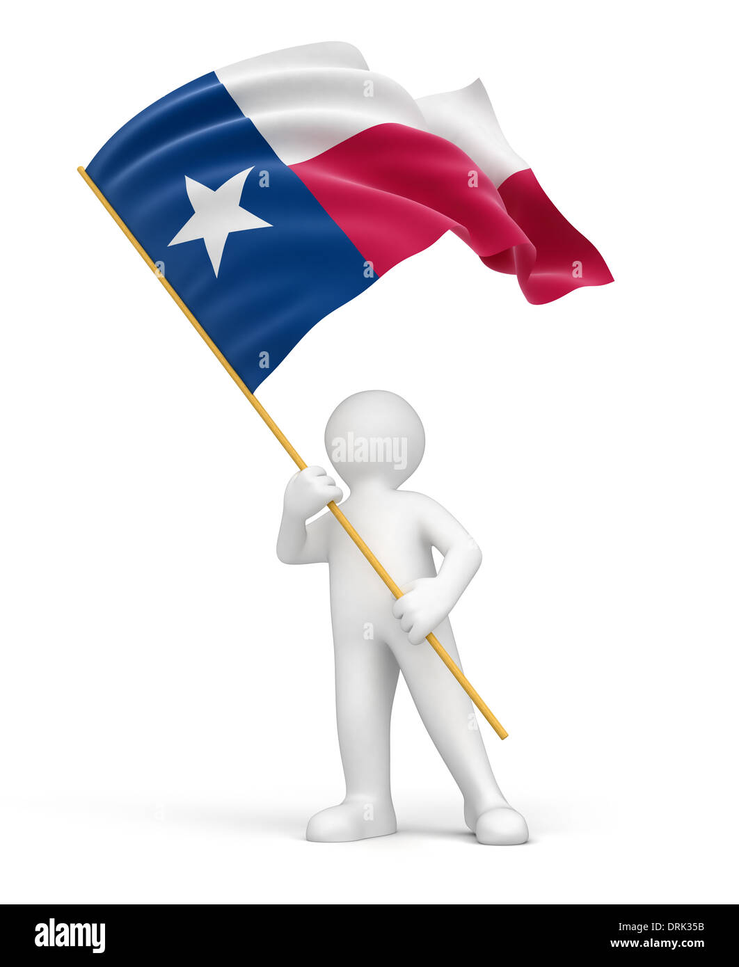 Texas flag cartoon Cut Out Stock Images & Pictures - Alamy