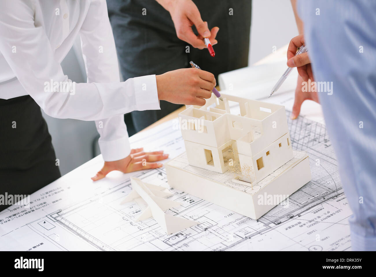 Construction company meeting hi-res stock photography and images - Alamy