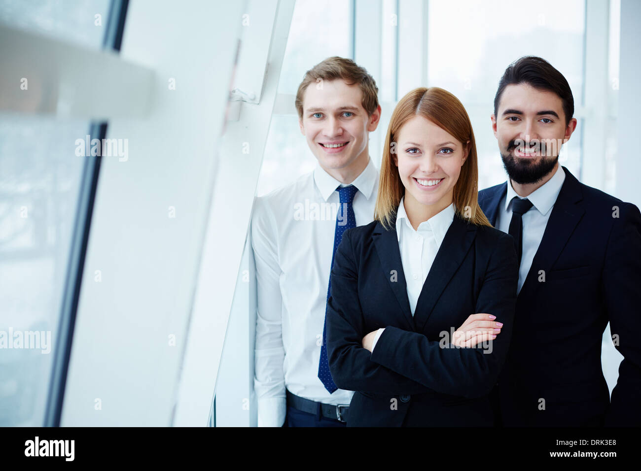 Three smiles hi-res stock photography and images - Alamy