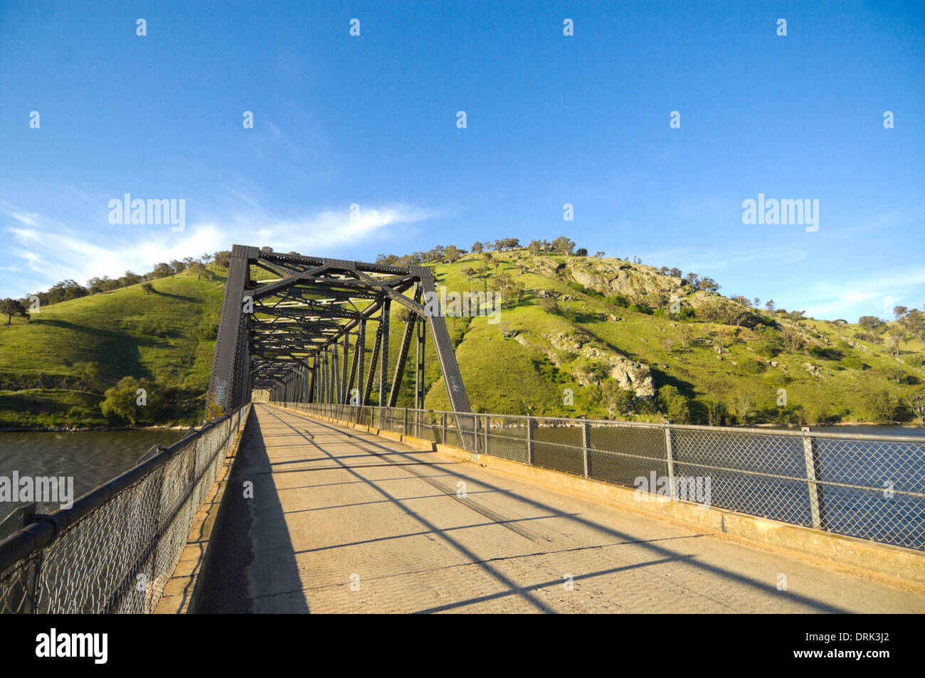 Taemas Bridge over the Murrumbidgee River - Wee Jasper - New South ...