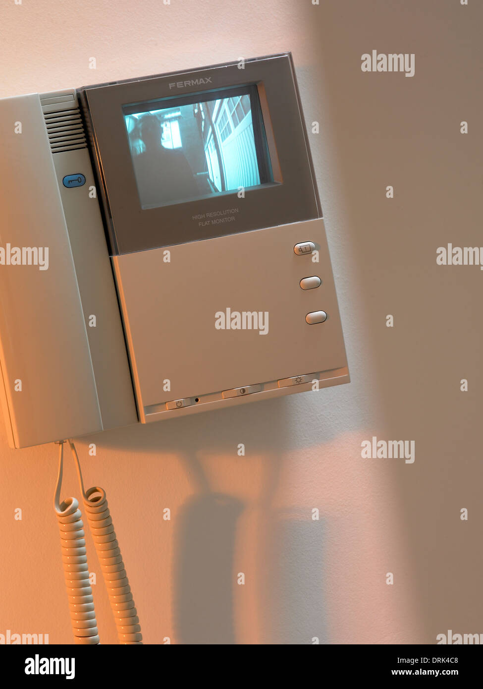 Telephone entry system Stock Photo - Alamy