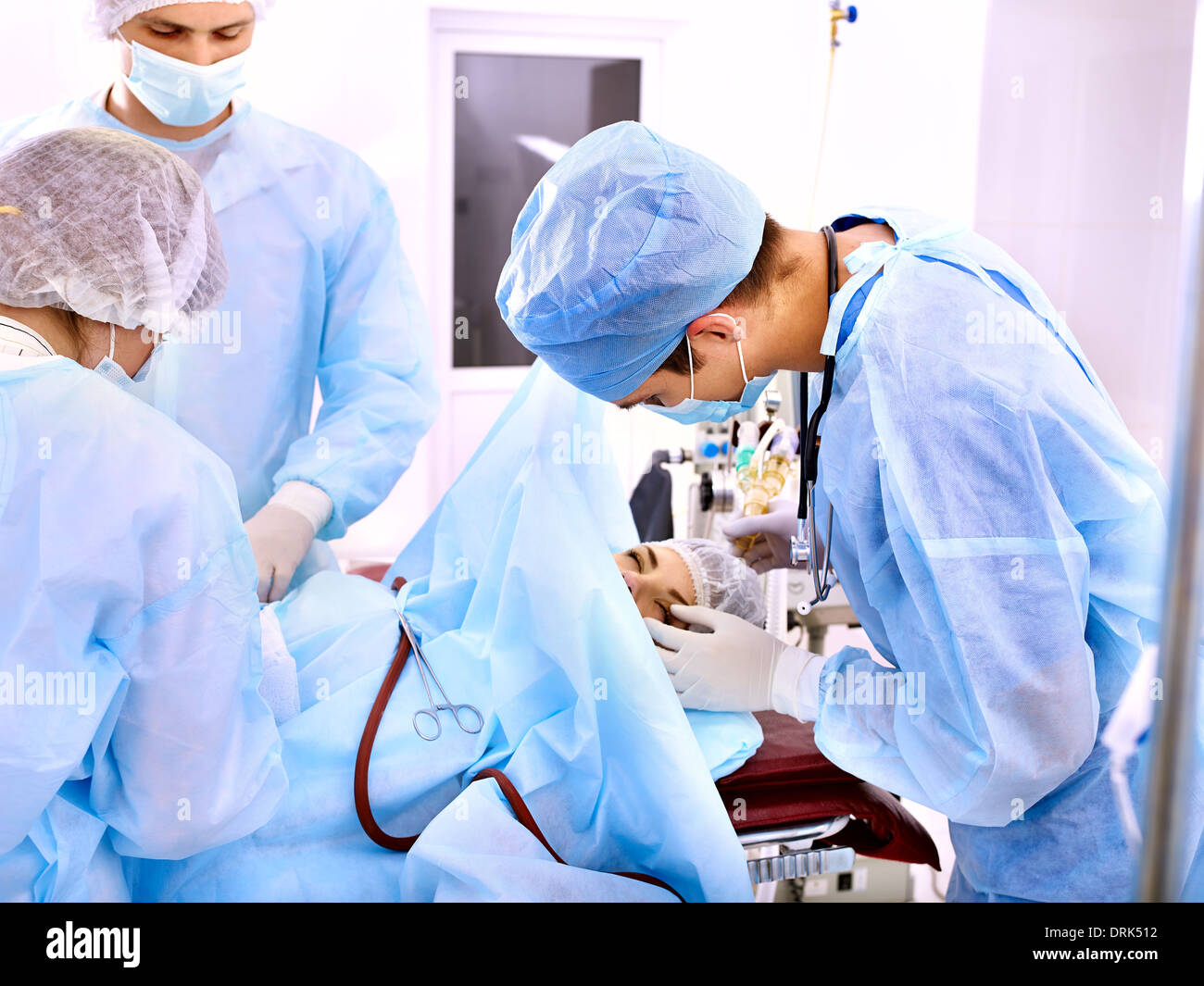 Group of surgeon at work in operating room Stock Photo - Alamy