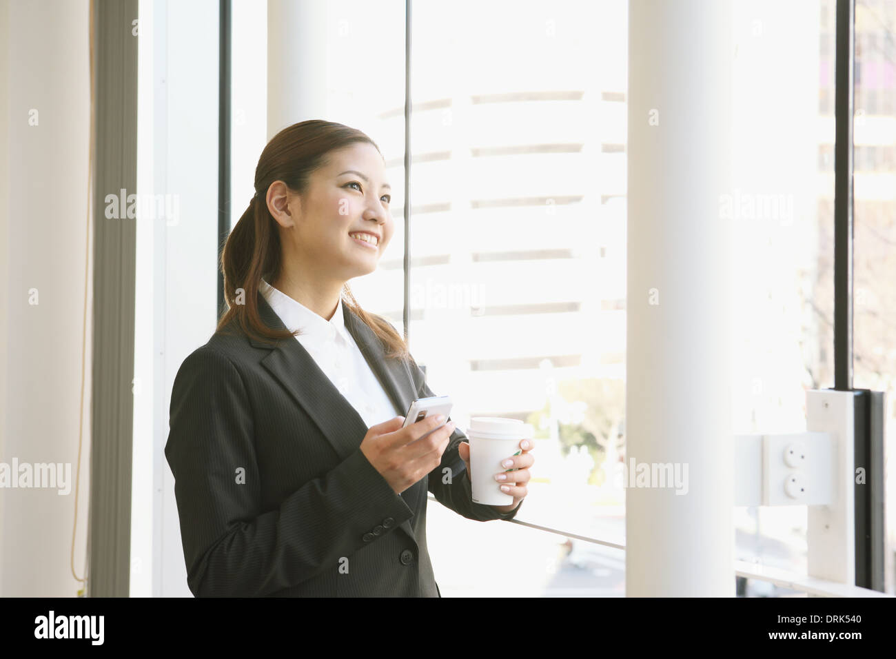 Japanese business woman Stock Photo - Alamy