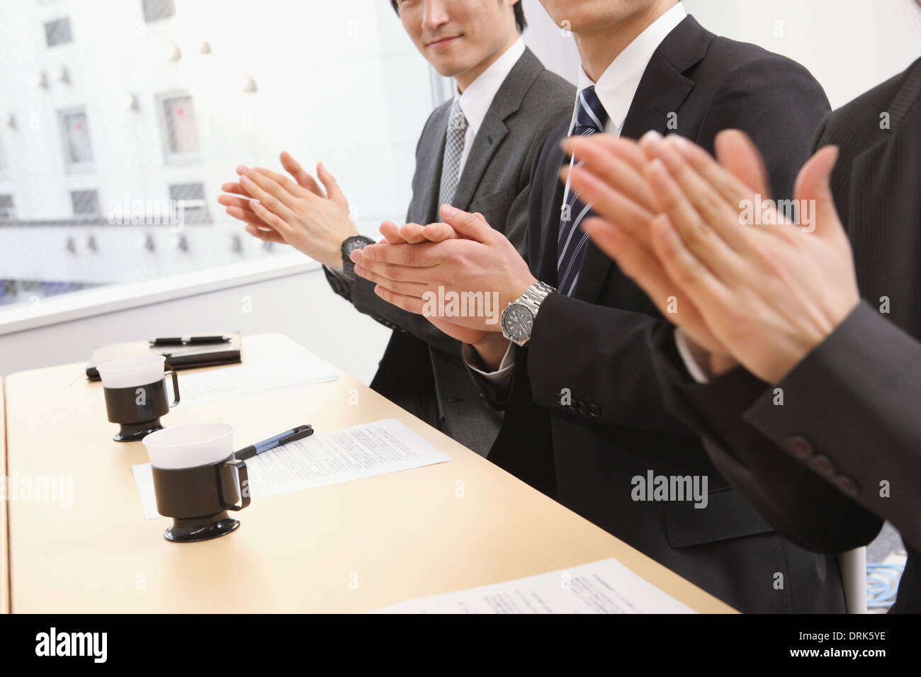 Japanese business people Stock Photo - Alamy
