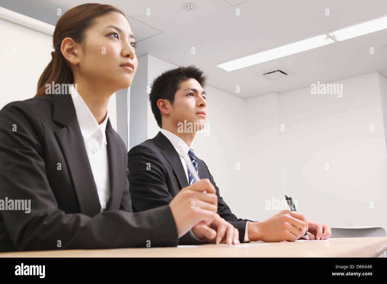 Japanese business people Stock Photo - Alamy