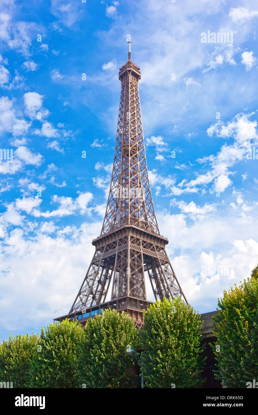 Eifel tower construction hi-res stock photography and images - Alamy
