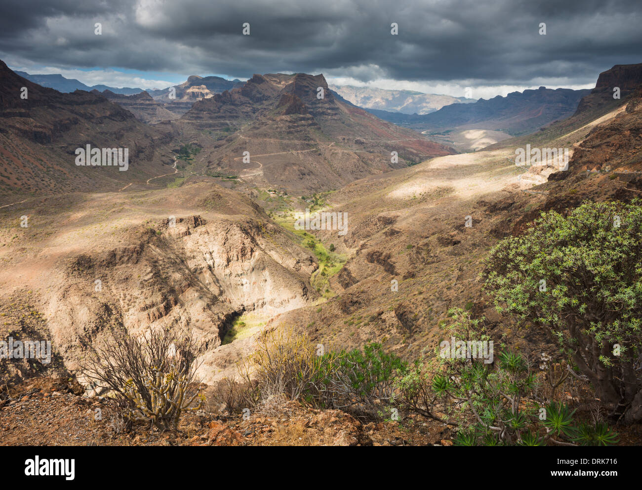 Fataga valley hi-res stock photography and images - Alamy