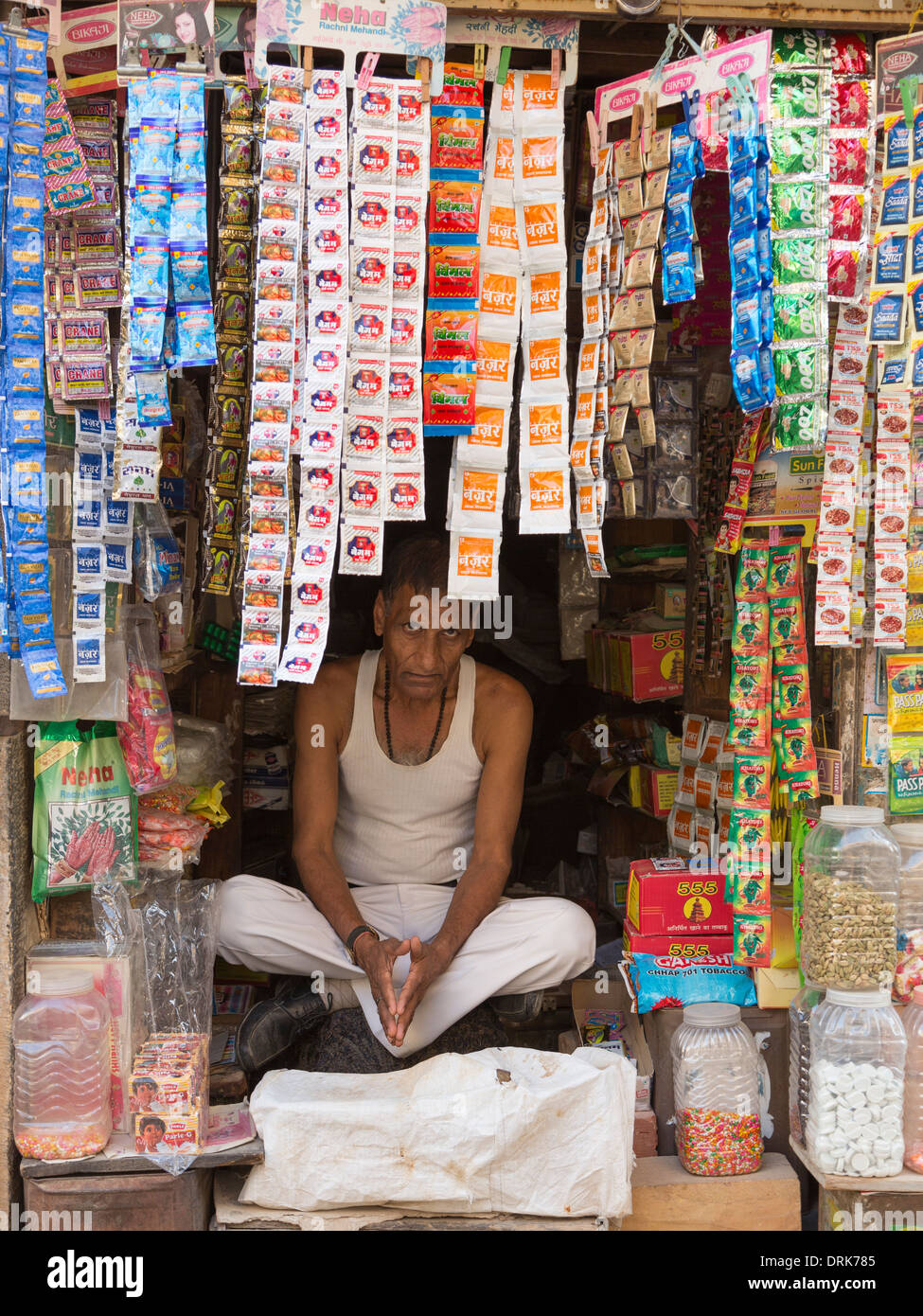 Indian shop keeper hi-res stock photography and images - Alamy