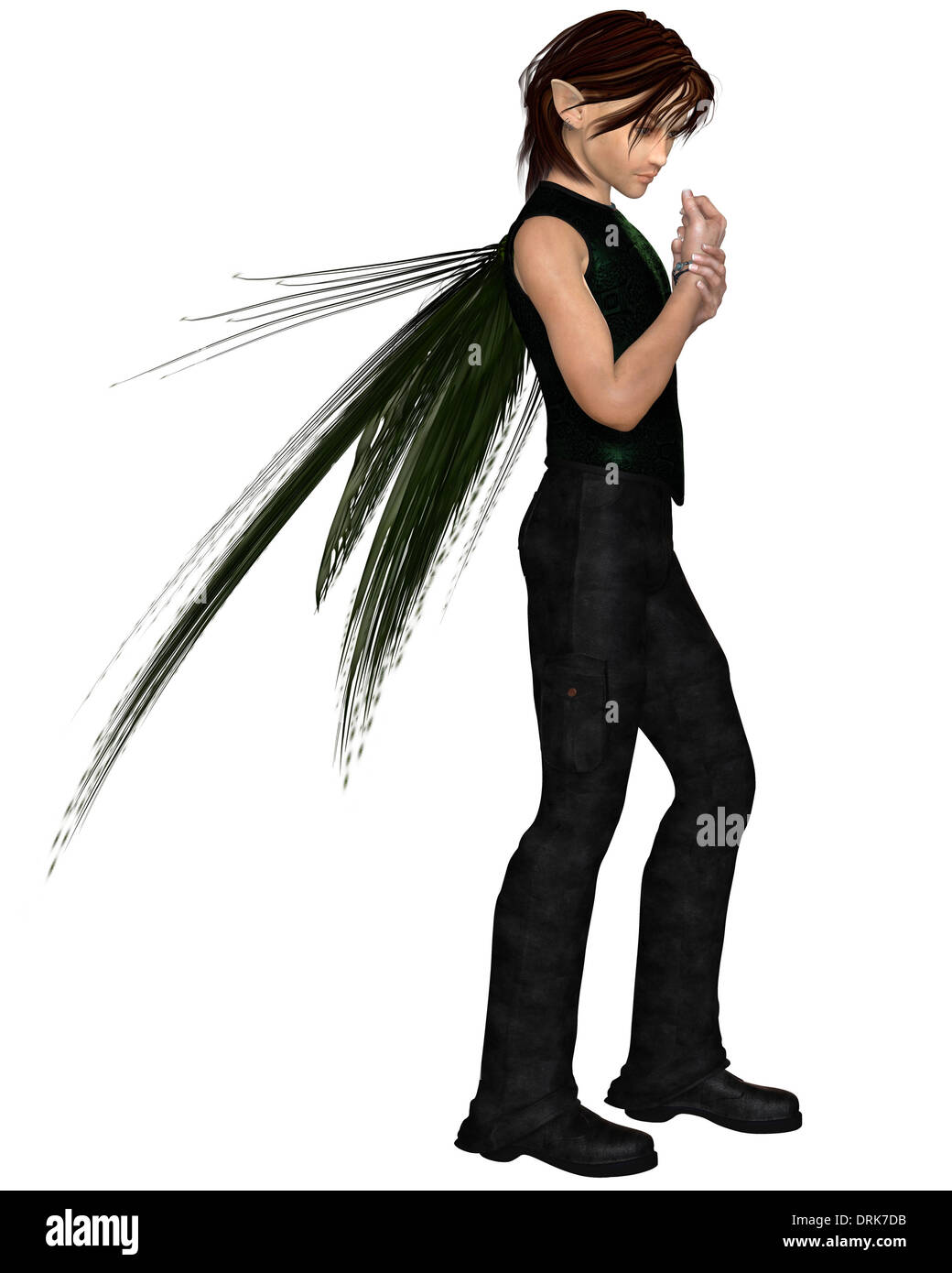 Male fairy illustration Cut Out Stock Images & Pictures - Alamy