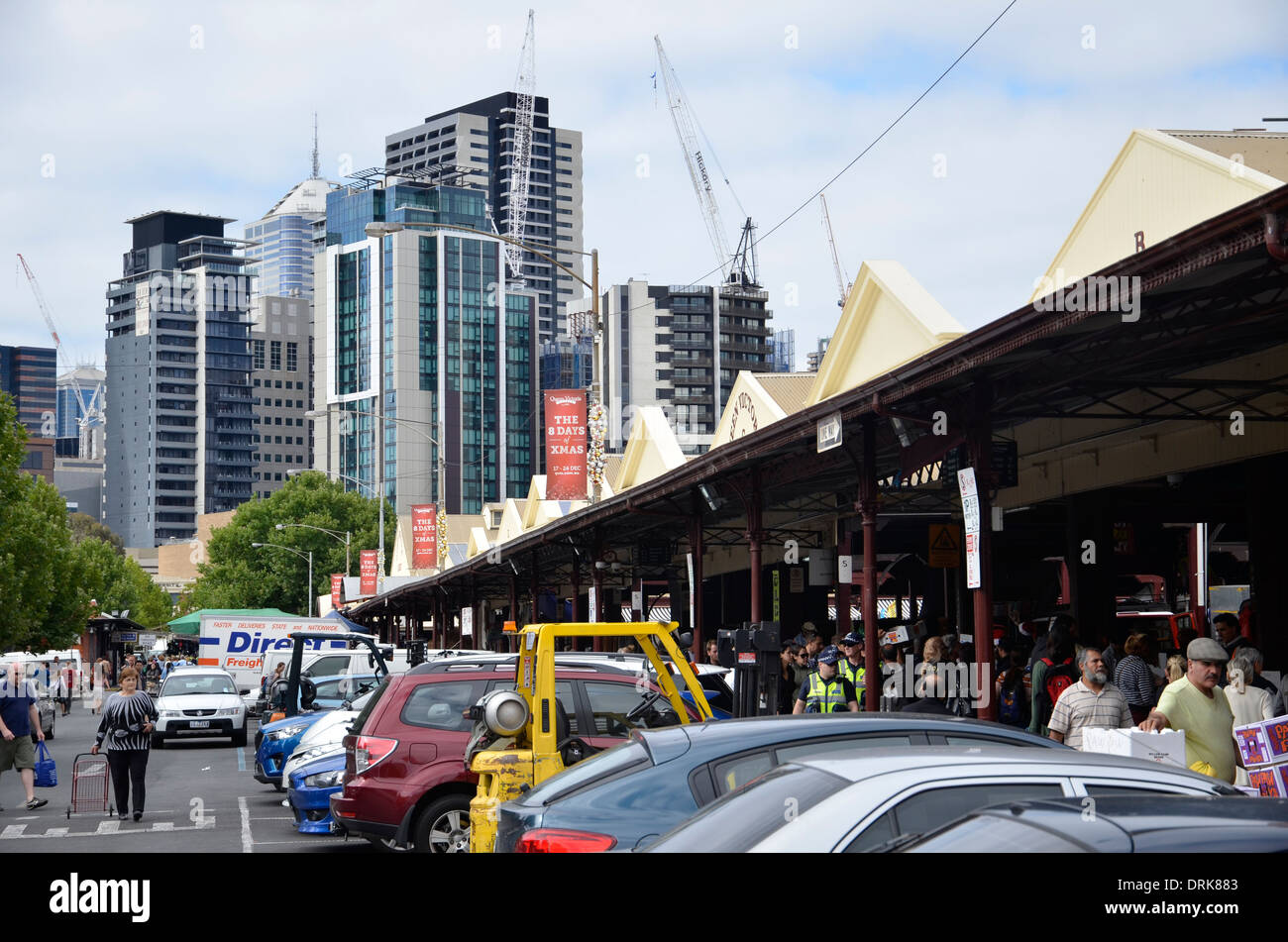 The Queen Victoria Market in Melbourne, Australia Stock Photo - Alamy