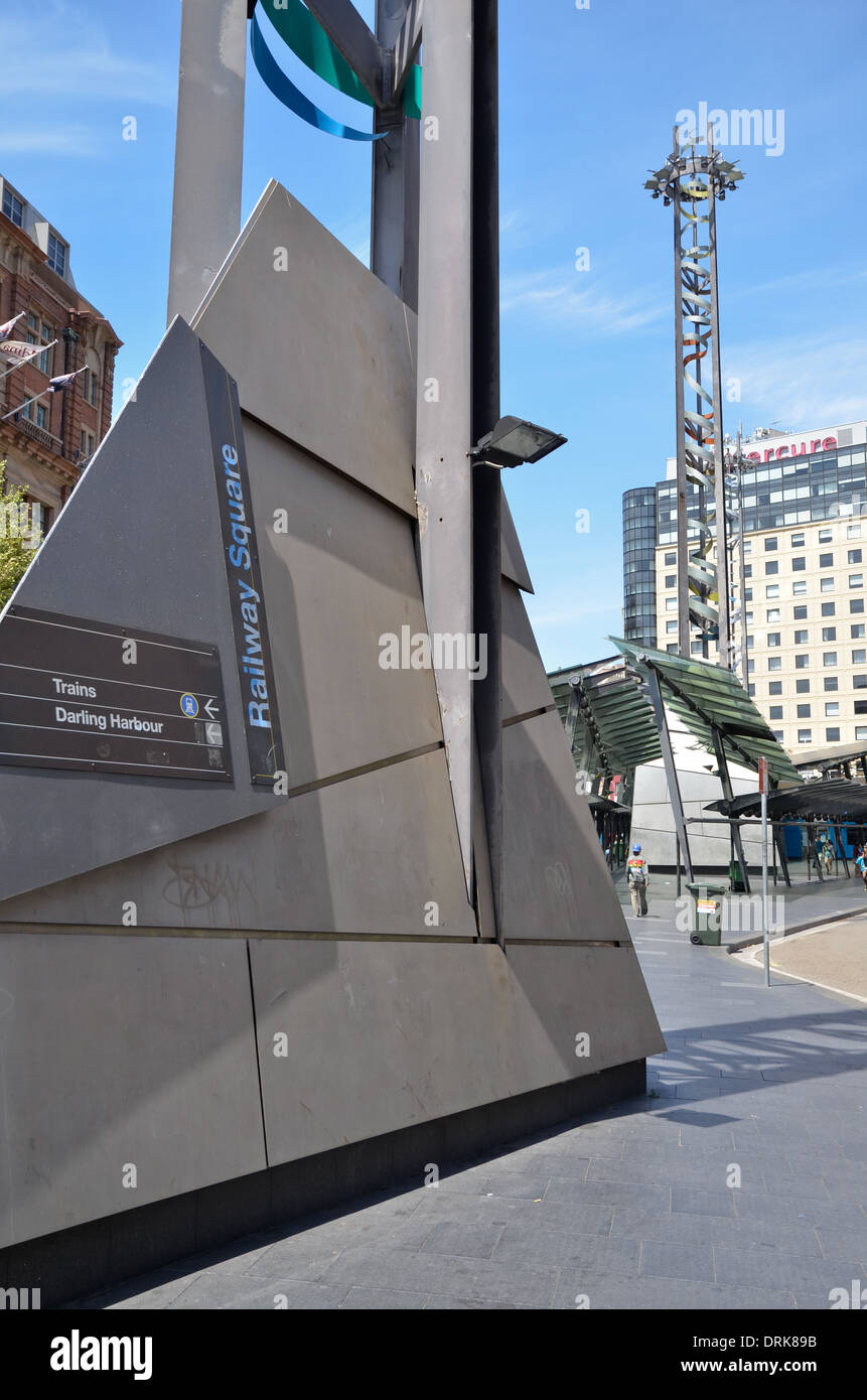 Railway Square in Sydney, Australia Stock Photo - Alamy