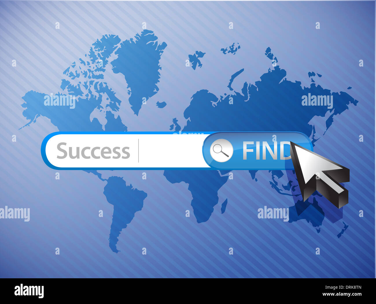 search for success blue business background illustration Stock Photo ...