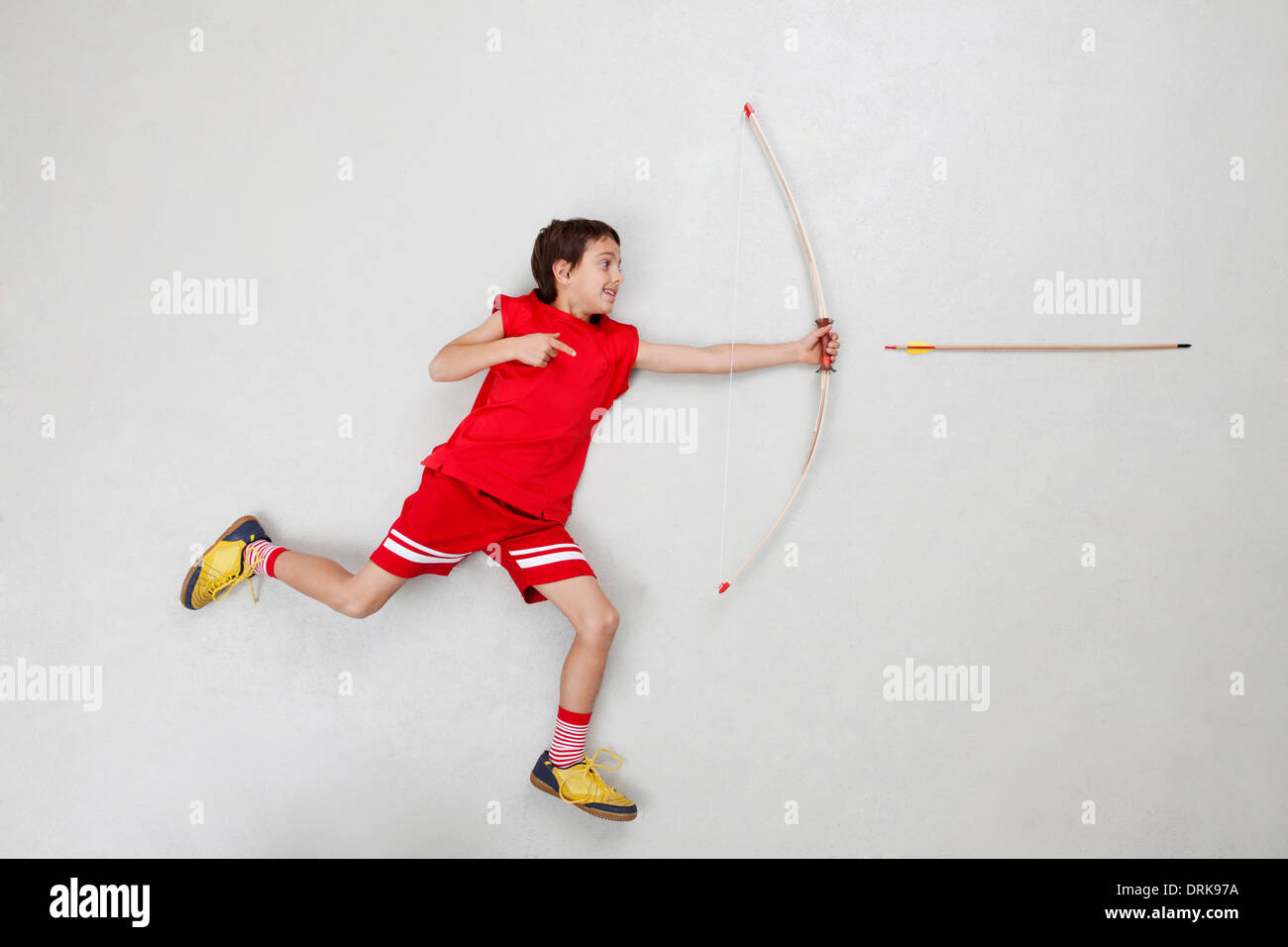 Child Shooting Arrow High Resolution Stock Photography and Images - Alamy