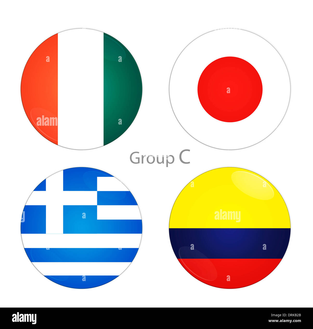 Japan greece flag hi-res stock photography and images - Alamy