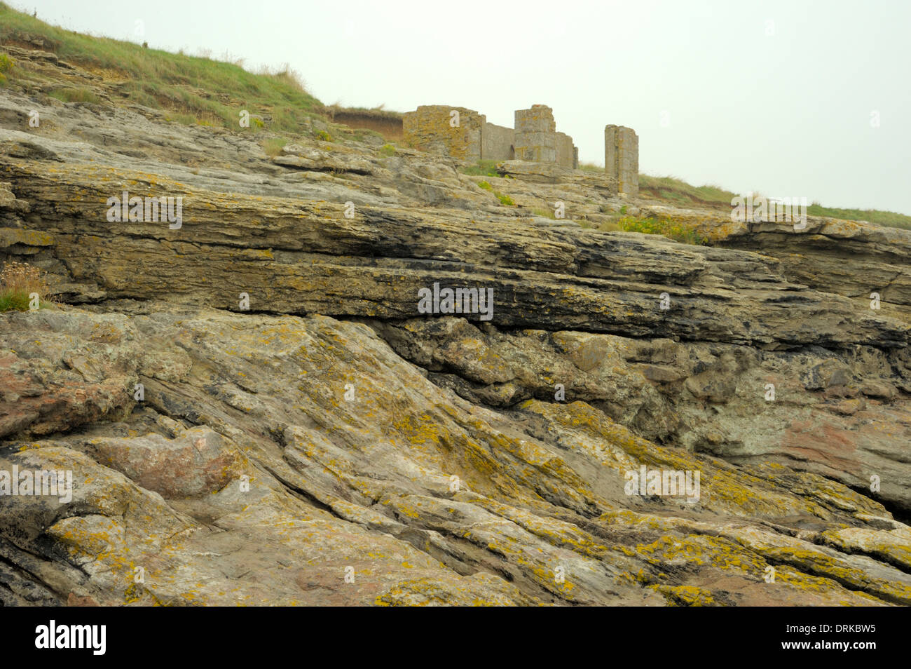 A Geological Unconformity Stock Photo - Alamy