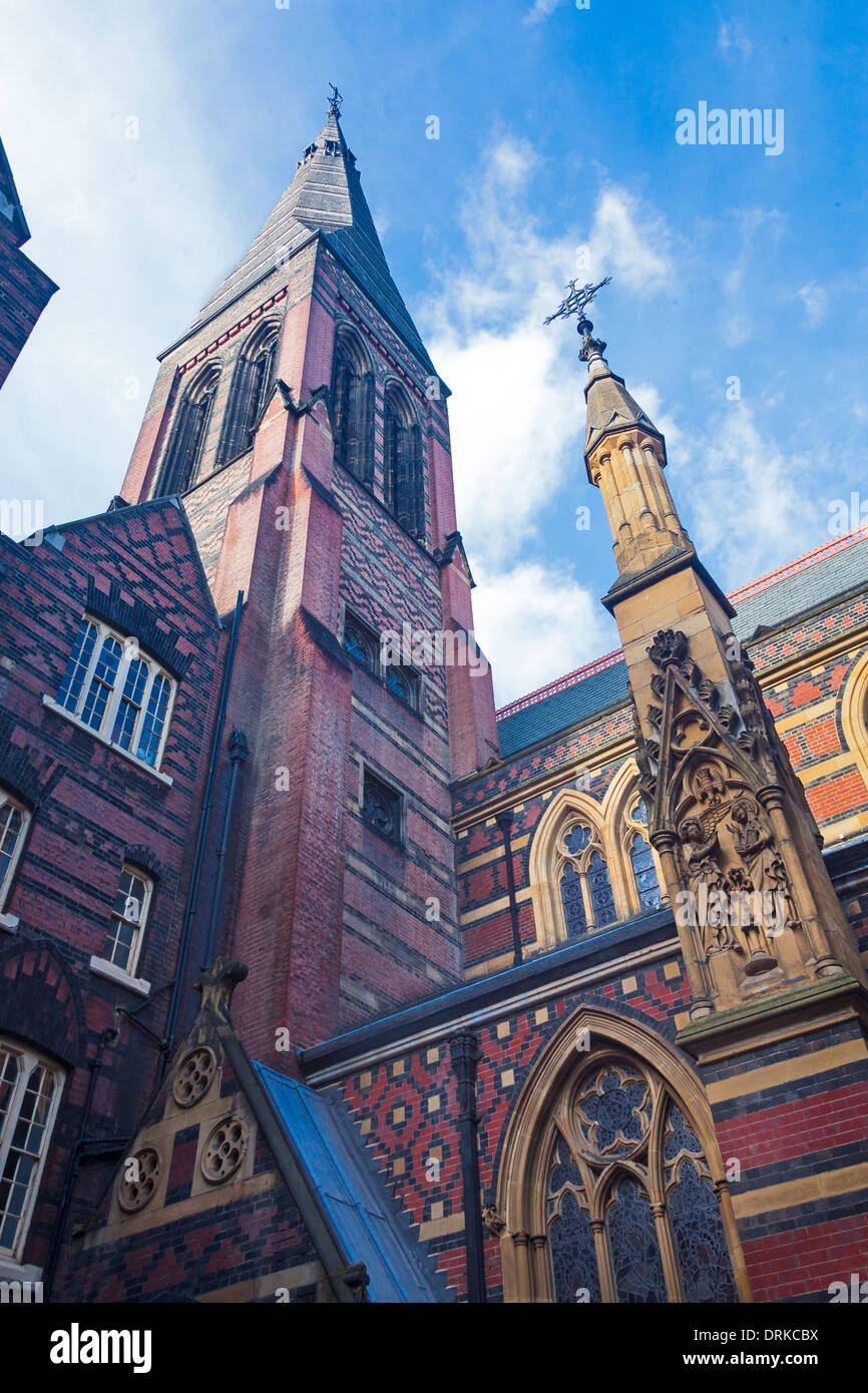 London, Fitzrovia William Butterfield's All Saints church in Margaret ...