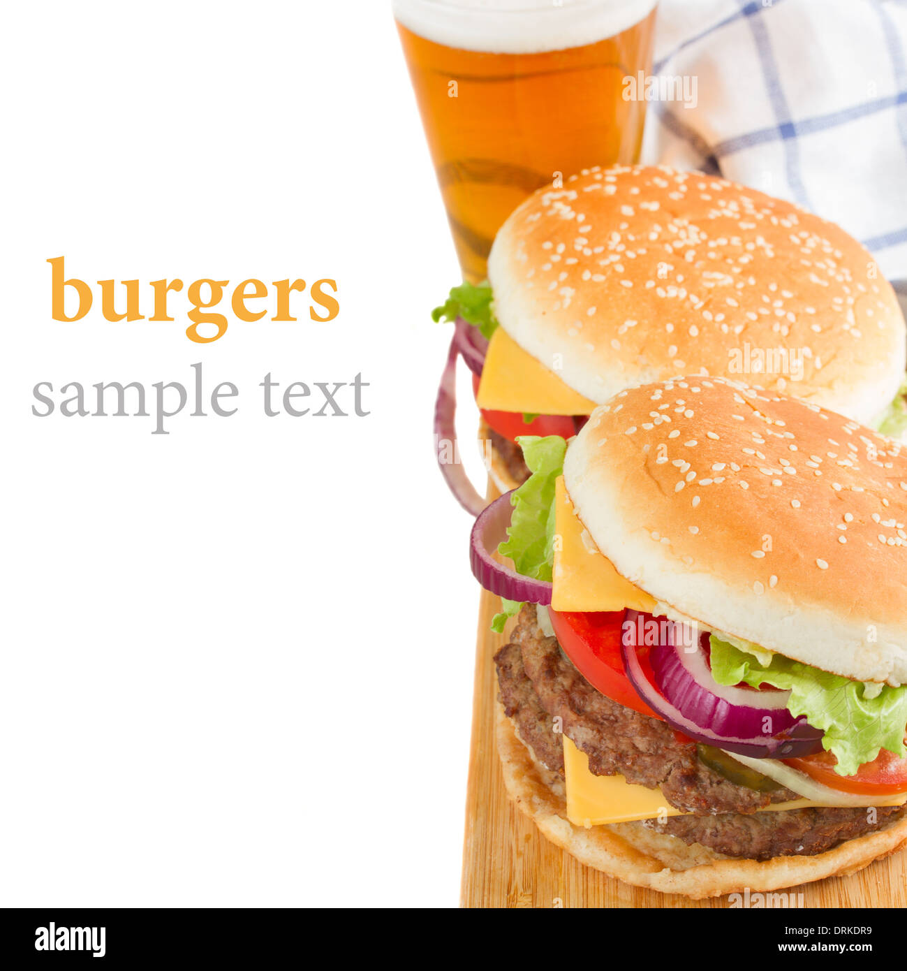 Beer hamburgers hi-res stock photography and images - Alamy