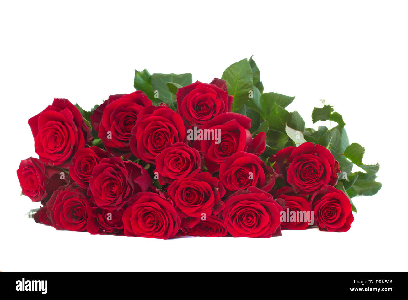 bouquet of dark red roses Stock Photo - Alamy