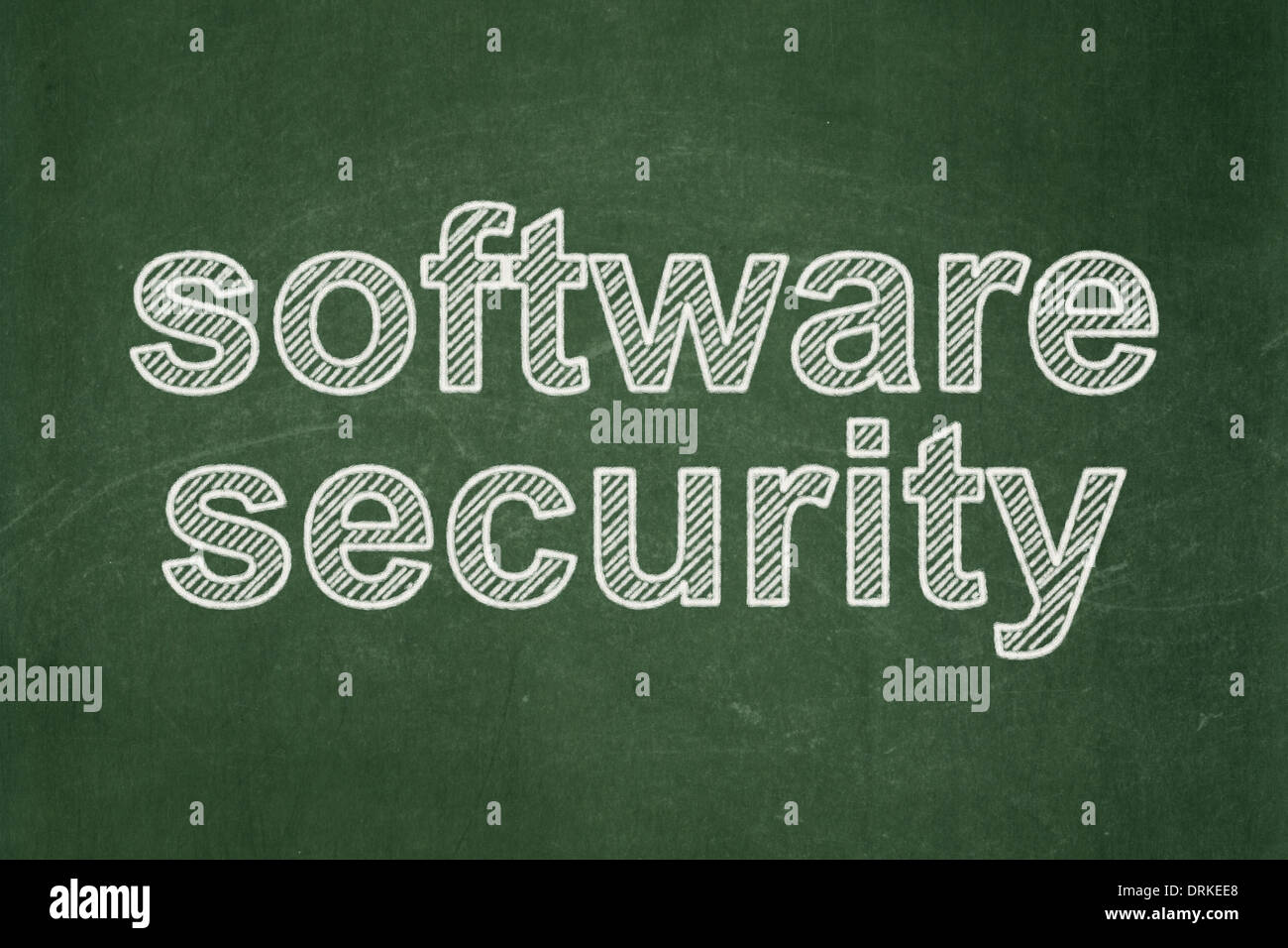 Safety concept: Software Security on chalkboard background Stock Photo ...