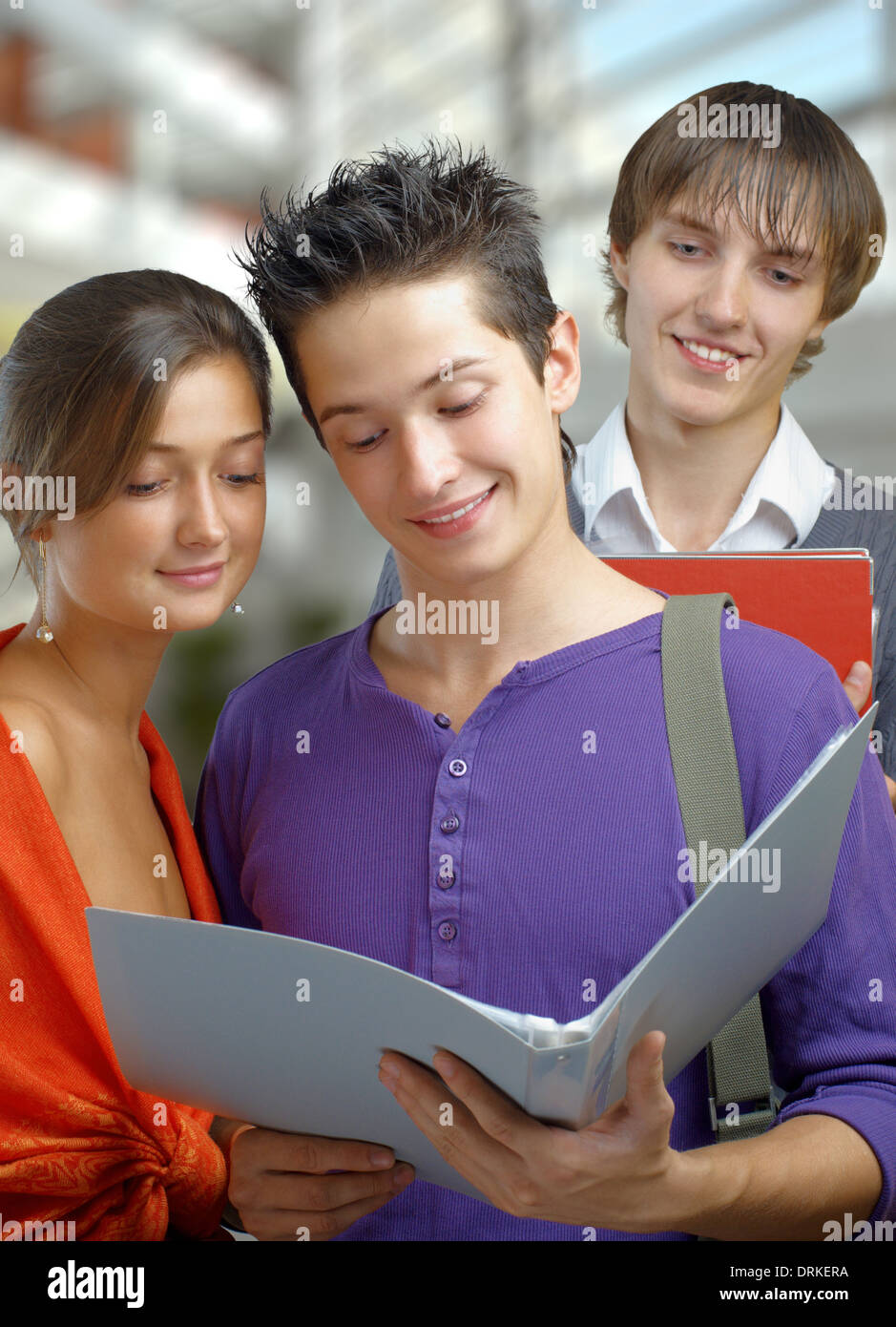 A group of joyful and friendly students Stock Photo - Alamy