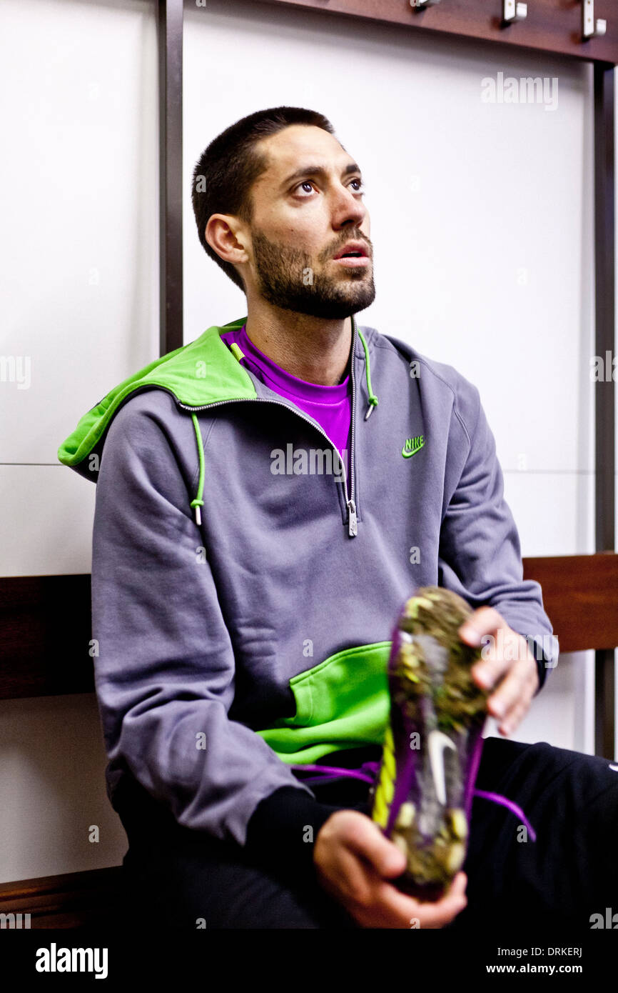 North American Soccer Star Clint Dempsey in London Stock Photo - Alamy