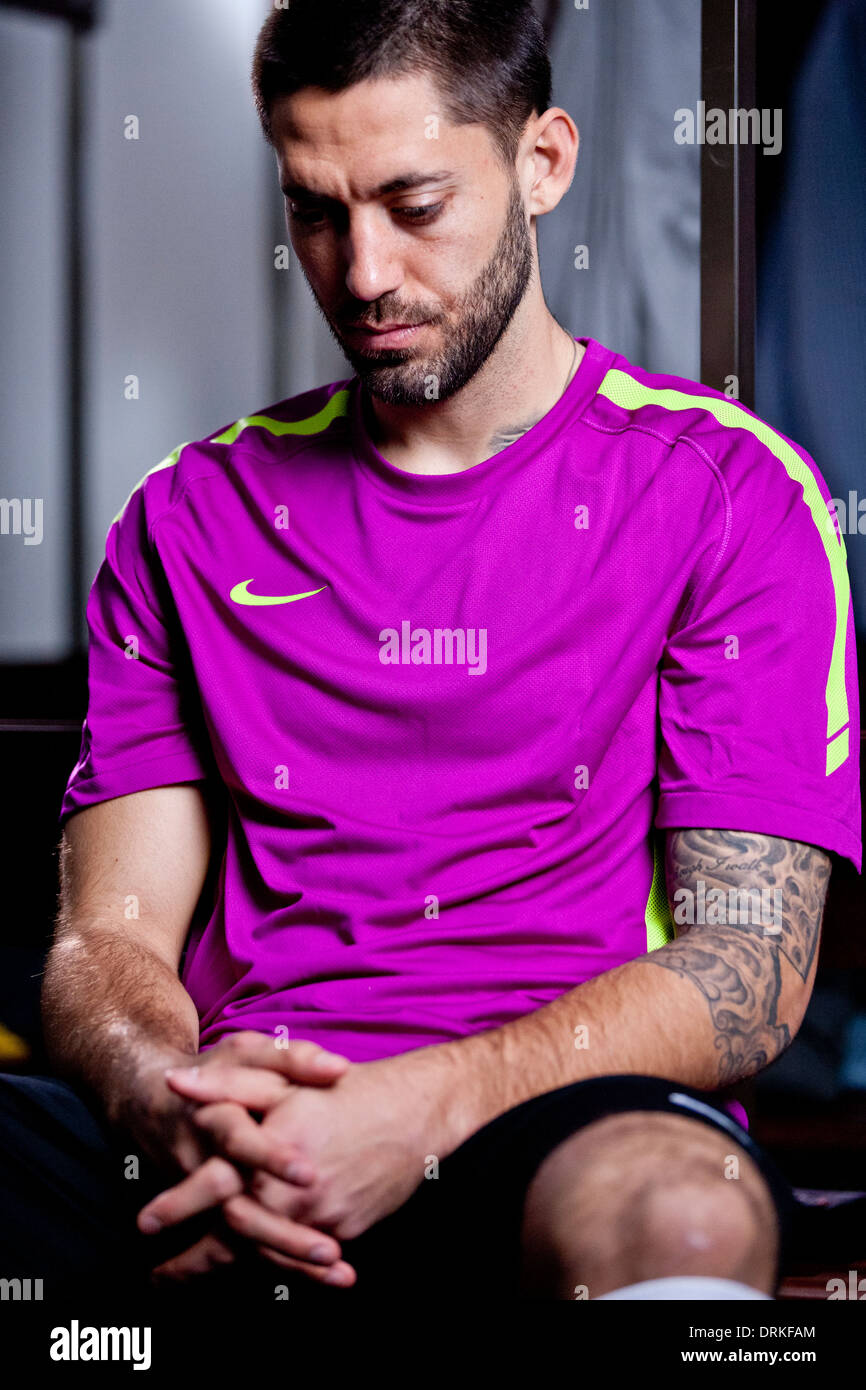 North American Soccer Star Clint Dempsey in London Stock Photo - Alamy
