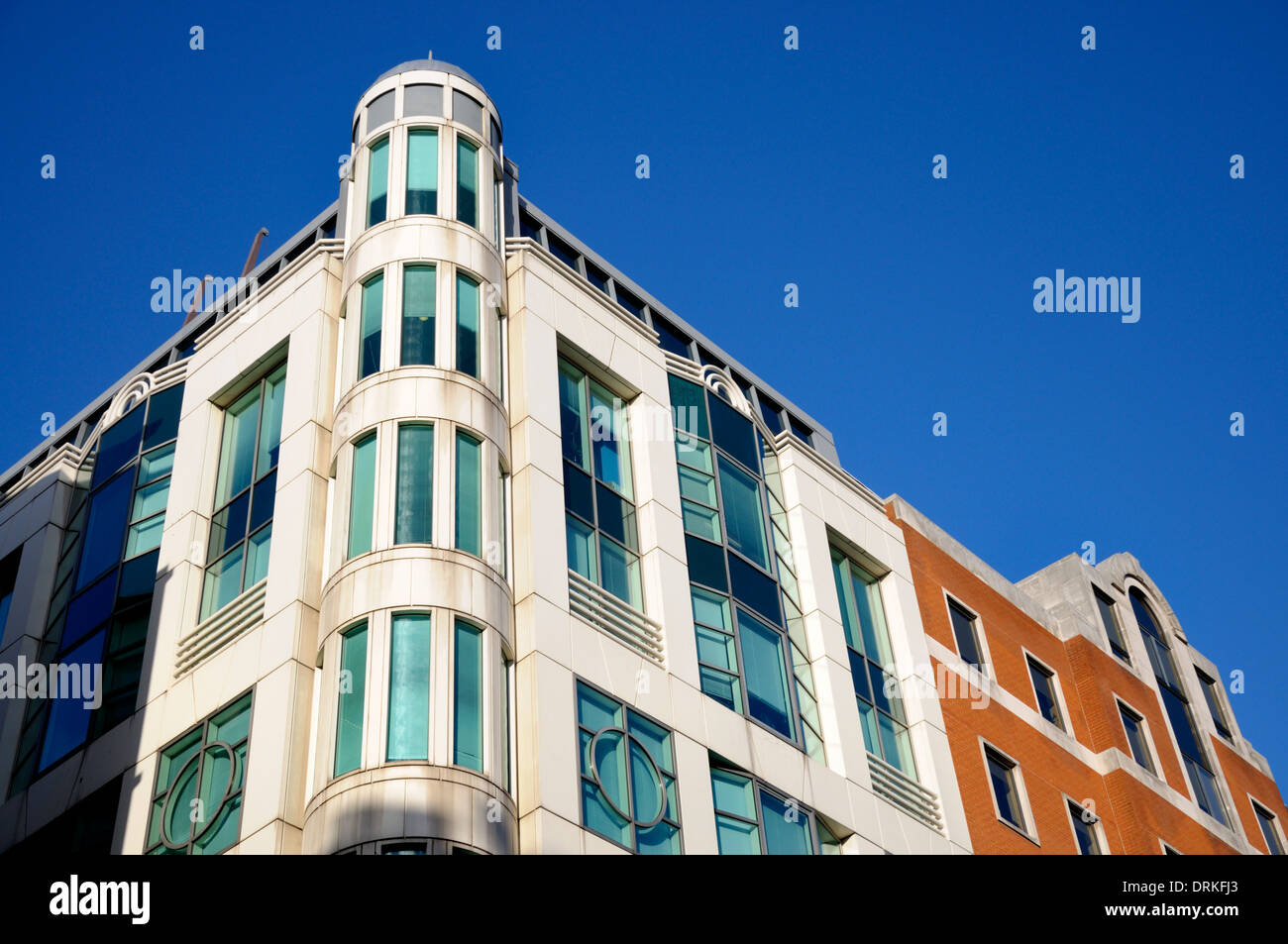 London, England, UK. Office building at No 8 Great Marlborough Street ...
