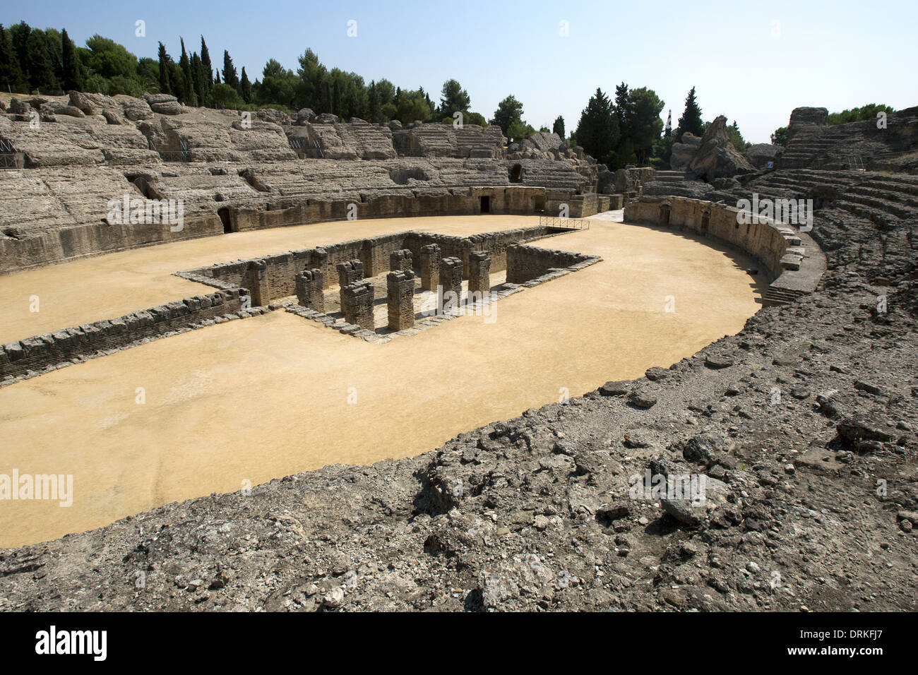 Italica amphitheatre hi-res stock photography and images - Alamy