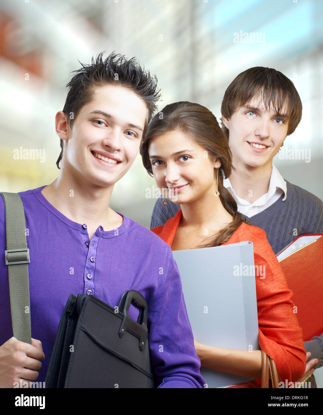 A group of joyful and friendly students Stock Photo - Alamy