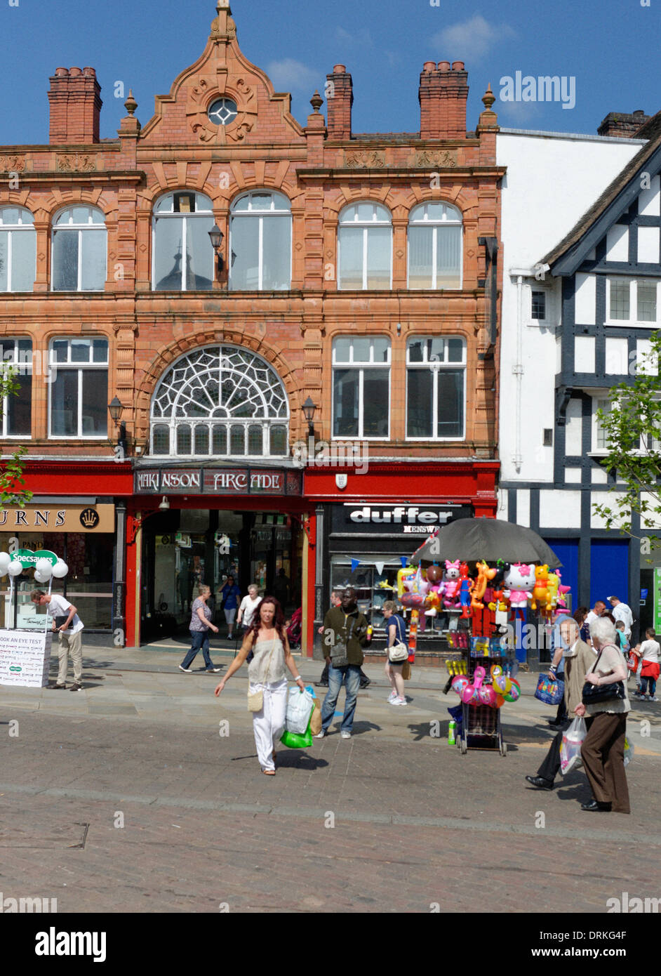 Makinsons arcade shopping wigan hi-res stock photography and images - Alamy
