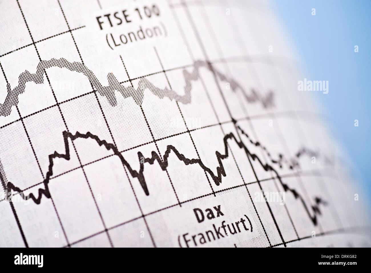Stock market chart ftse hi-res stock photography and images - Alamy